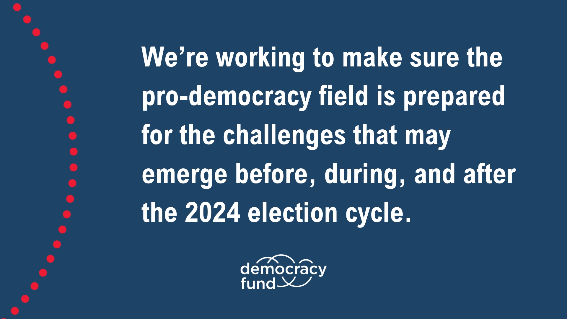 Meeting the Moment for the Pro-Democracy Movement - Democracy Fund
